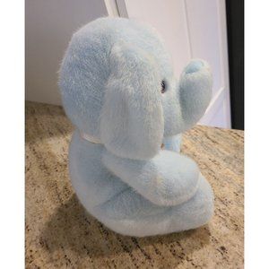 Dakin | Toys | Vintage 9s Dakin Blue Elephant Plush Rattle Zoo Circus ...